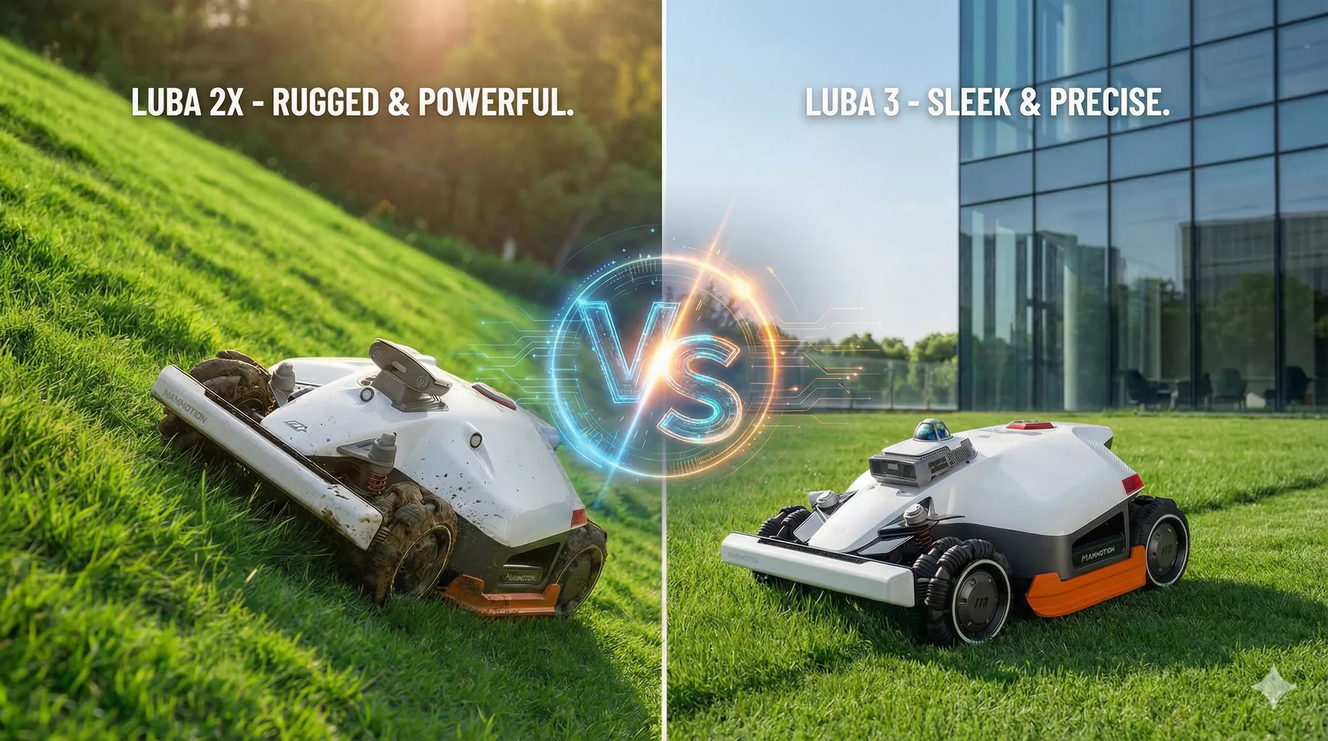 Mammotion Luba 2x vs. Luba 3: Evolution or Revolution? - Robot Mower Lab